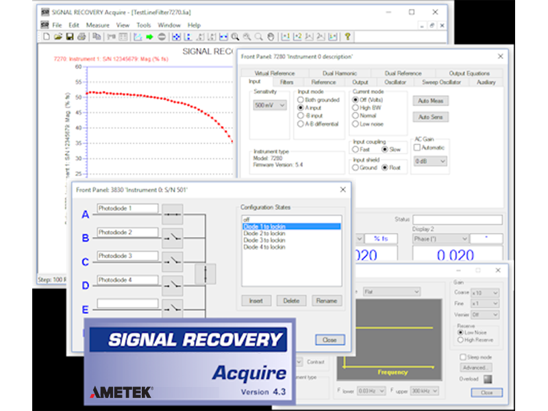 7270 General Purpose DSP Lock-in Amplifier | Signal Recovery